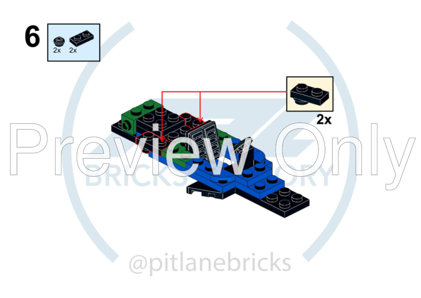 LEGO MOC-233671 F1 Jordan 191 by Pit Lane Bricks Factory | Rebrickable ...