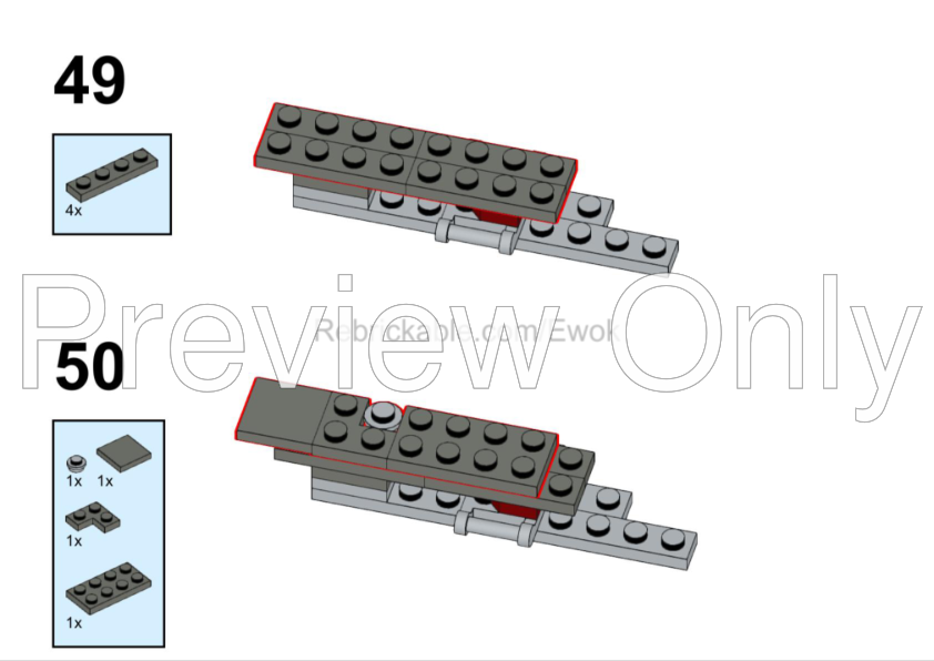 LEGO MOC Ebon Hawk modification of set 75375 by Ewok | Rebrickable ...