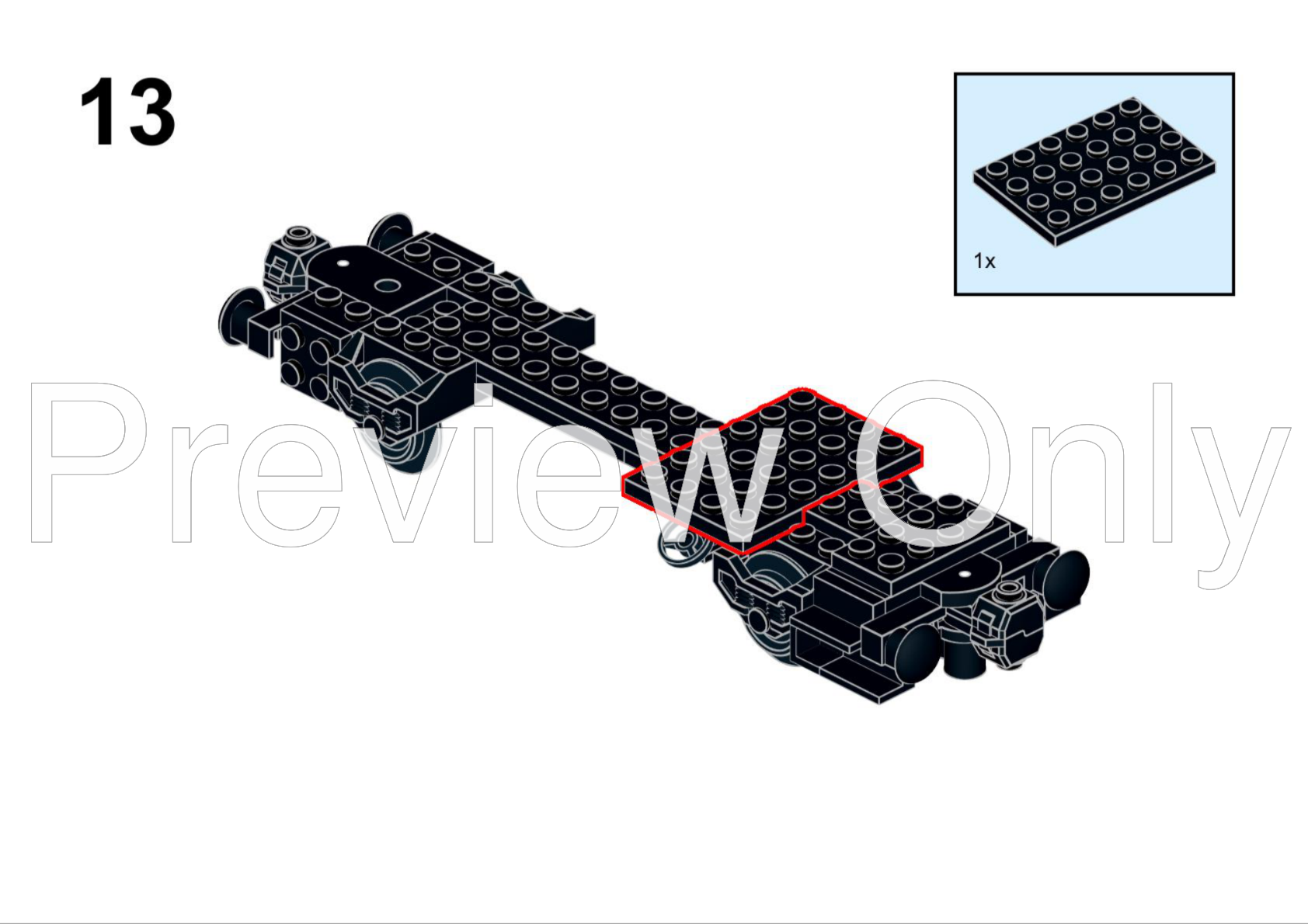 Lego Moc Train Baggage Car Donnerbüchse By Brickrider Rebrickable