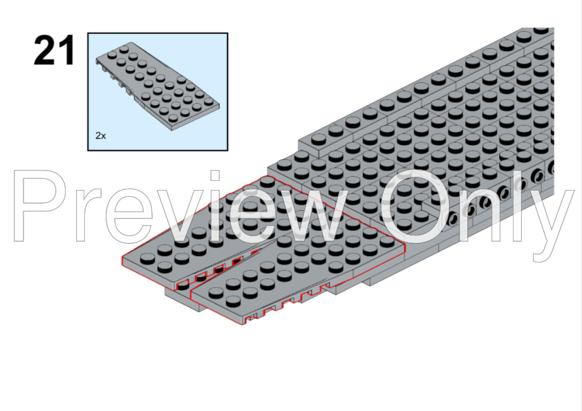 LEGO MOC Landing Craft, Vehicle, Personnel (LCVP) "Higgins" Boat (1:40 ...