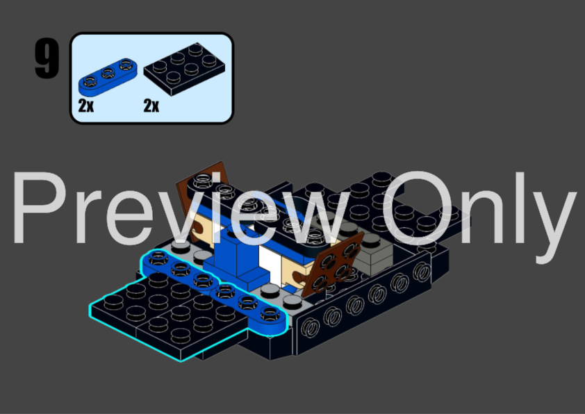 LEGO MOC-233956 77240 Jesko Absolut Inspired by NJDesign | Rebrickable ...