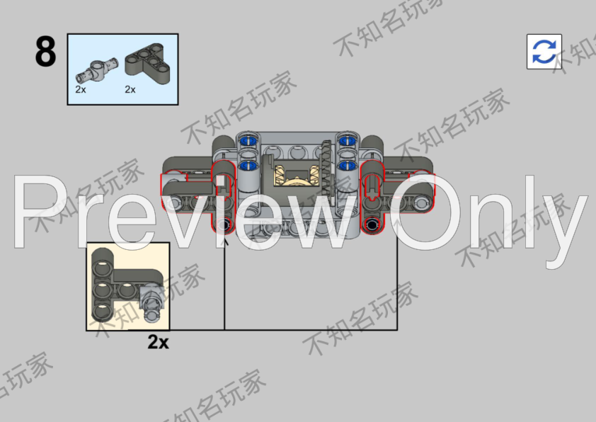 LEGO MOC-234193 42213 ATV by nofans2 | Rebrickable - Build with LEGO