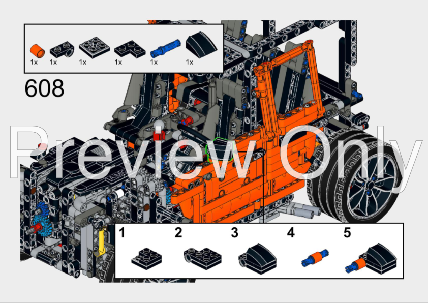 LEGO MOC Mercedes G63 AMG (MOD 42177) by Furchtis | Rebrickable - Build ...