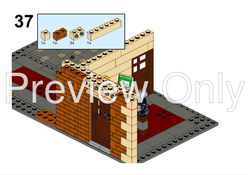 LEGO MOC Modular - University by Double_U_Bricks | Rebrickable - Build ...