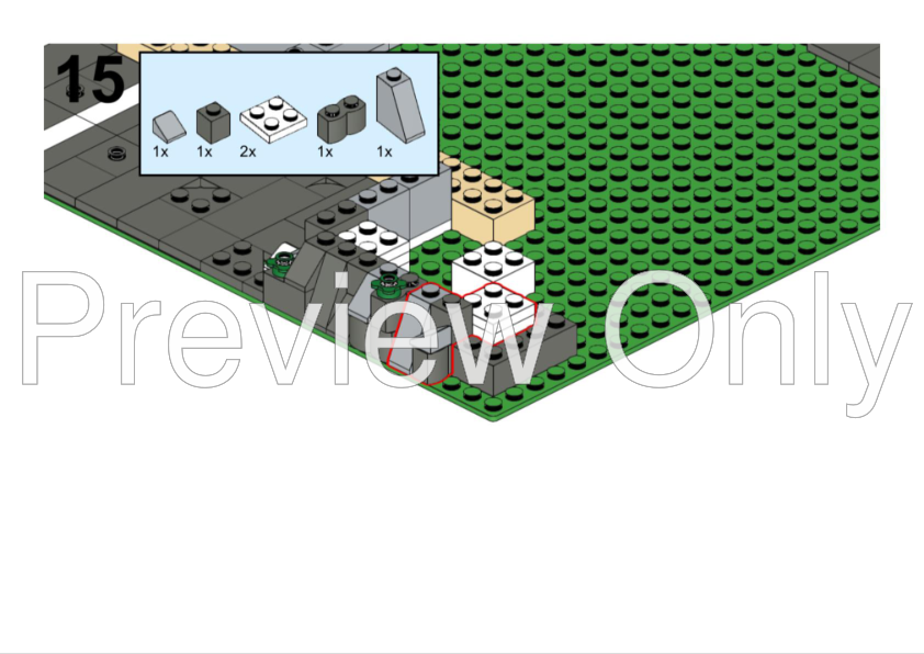 LEGO MOC Modular - University by Double_U_Bricks | Rebrickable - Build ...