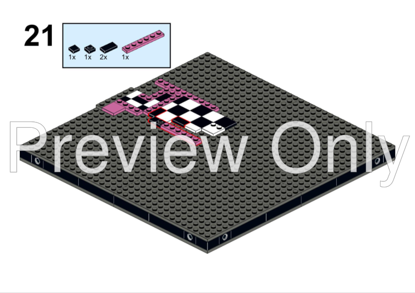 LEGO MOC Restaurant donuts by filsatha | Rebrickable - Build with LEGO