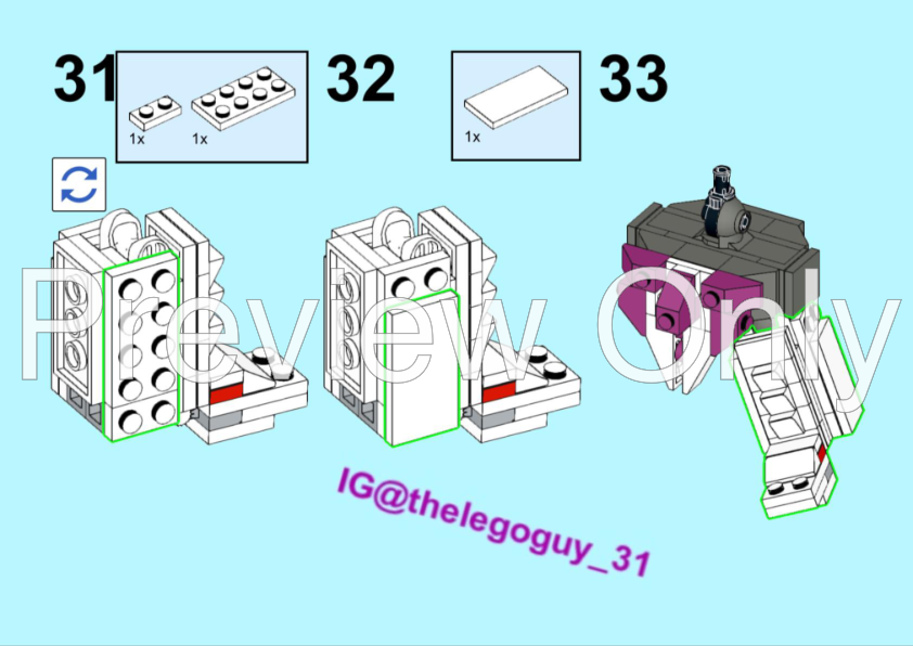 LEGO MOC-234327 TF-011 Abominus by TheLegoGuy31 | Rebrickable - Build ...