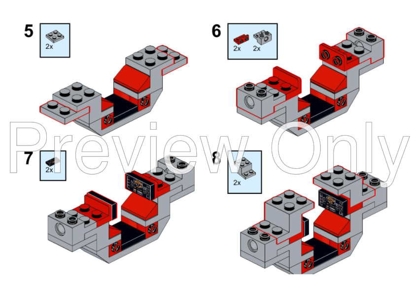 LEGO MOC-234332 GWP TIE updated by jamo88 | Rebrickable - Build with LEGO