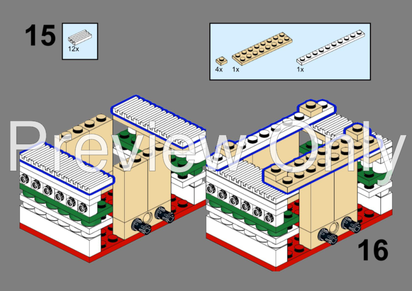 LEGO MOC-234627 HMHS Britannic by BasicBuilder23 | Rebrickable - Build ...