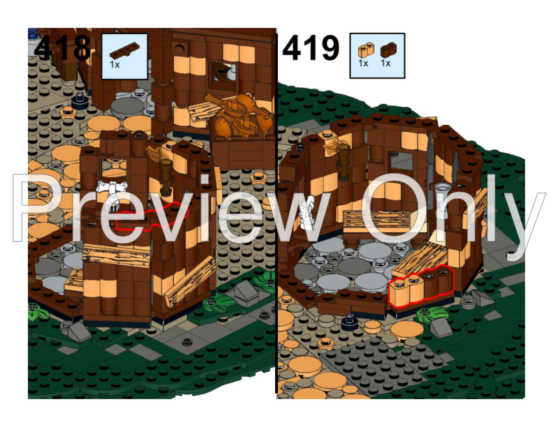 LEGO MOC Fantasy Orc Camp by SirDragonBricks | Rebrickable - Build with ...