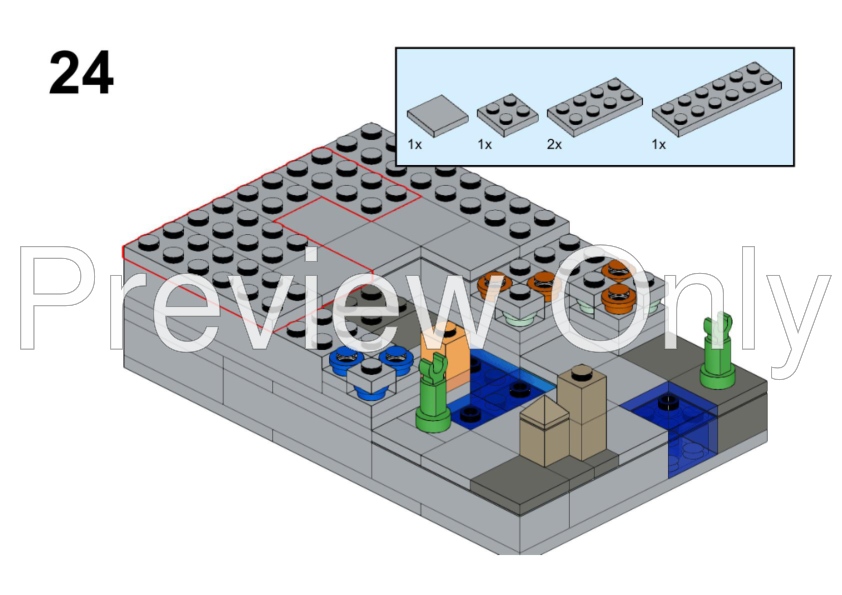 LEGO MOC block acurate mine by Rebel-bricks | Rebrickable - Build with LEGO