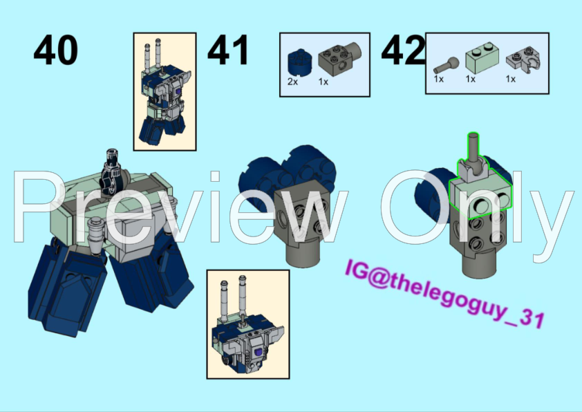 LEGO MOC-234866 TF-012 Bruticus by TheLegoGuy31 | Rebrickable - Build ...