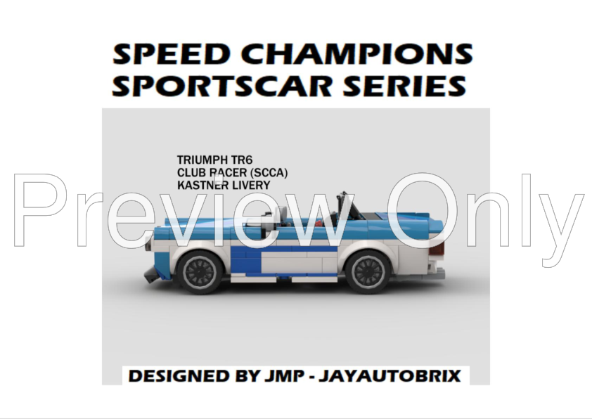 LEGO MOC Triumph TR6 Club Racer (SCCA) by JMPmodels | Rebrickable ...