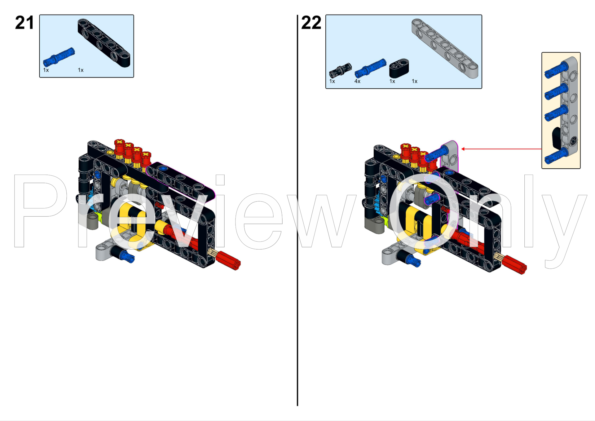 LEGO MOC-235480 Backhoe Loader (42209 Volvo L120 Electric Wheel Loader ...