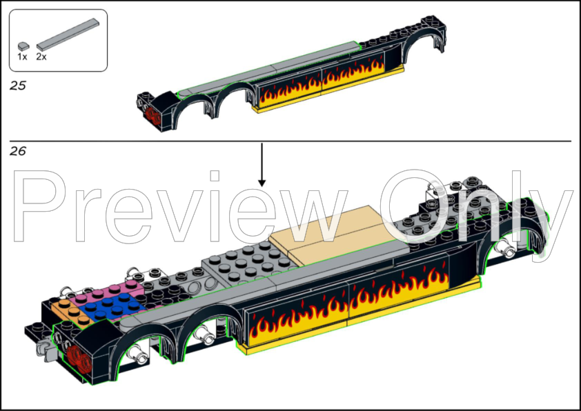 LEGO MOC car transporter by VincentDeJong | Rebrickable - Build with LEGO