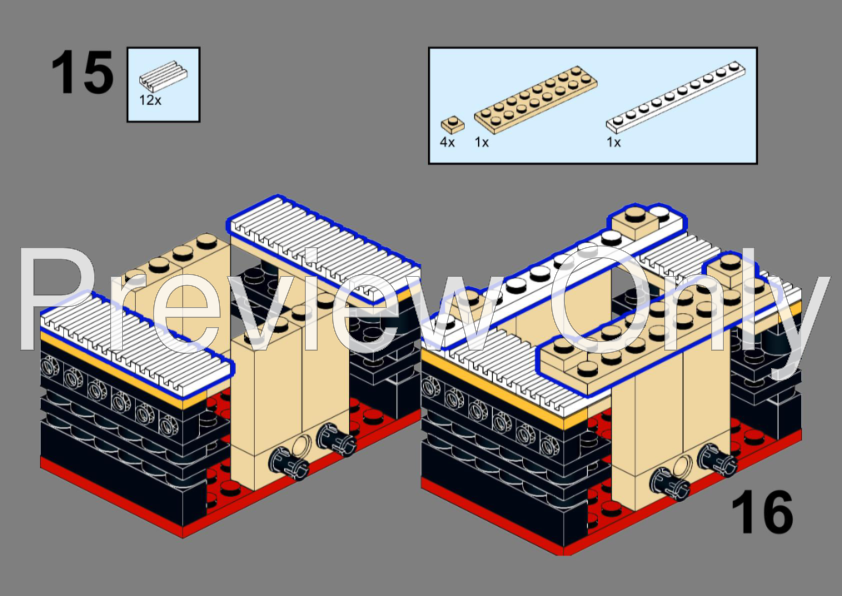 LEGO MOC RMS Titanic by BasicBuilder23 | Rebrickable - Build with LEGO
