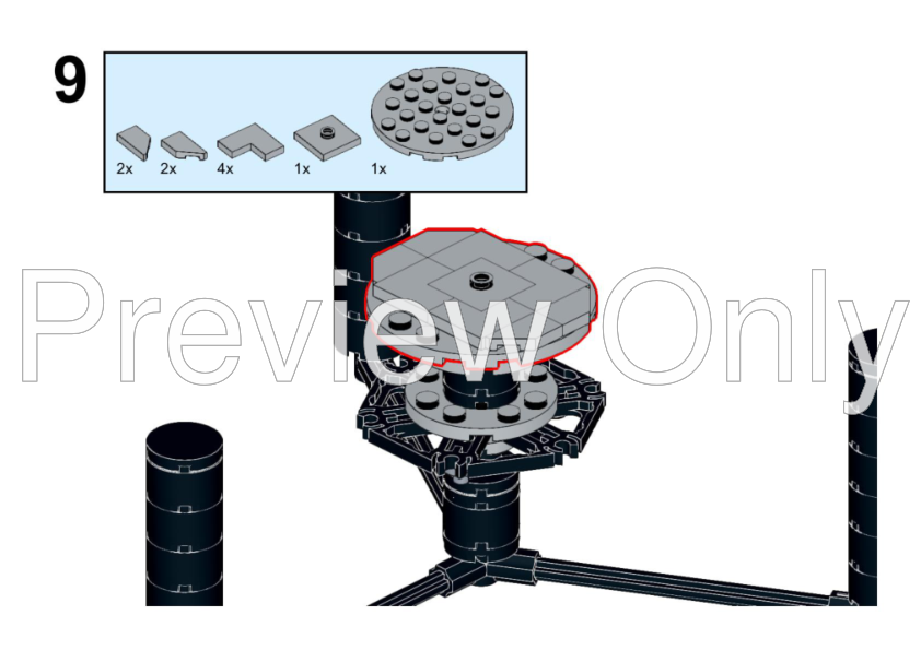 LEGO MOC Juno Spacecraft by OrchardBuilds | Rebrickable - Build with LEGO