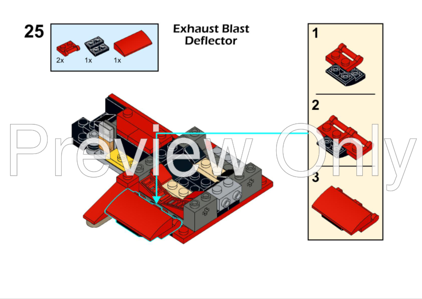 LEGO MOC Tooned F40 Supercar & Dyno Toon Engine Test Stand by ford4thot ...