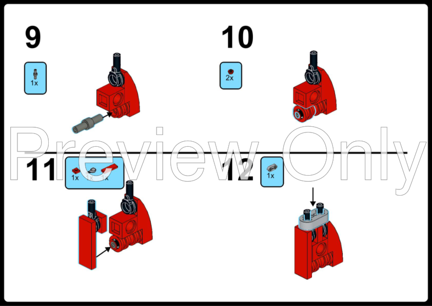 LEGO MOC (OSRS) Full Dragon Armor by IzzyDesigns | Rebrickable - Build ...