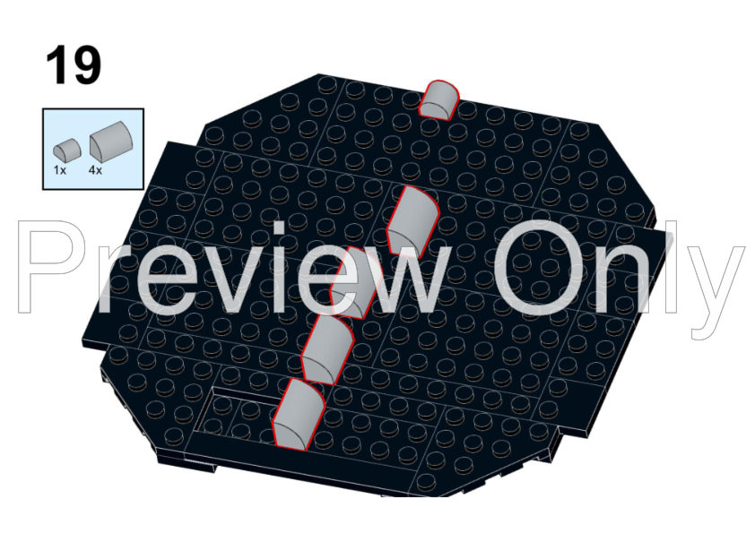 LEGO MOC Midi Death Slice by ohlego | Rebrickable - Build with LEGO