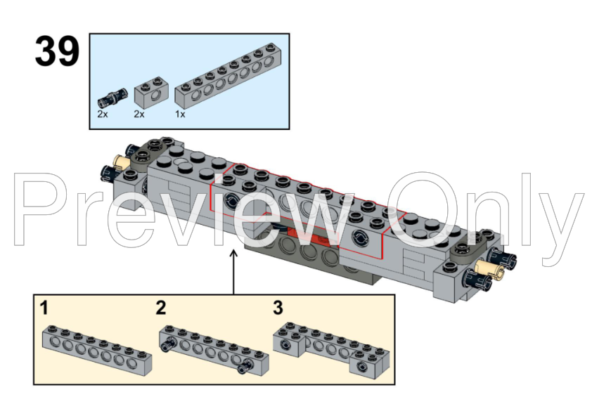 LEGO MOC-236008 Tie Avenger (75300 & 6x 30708 Alternate Model) by ...