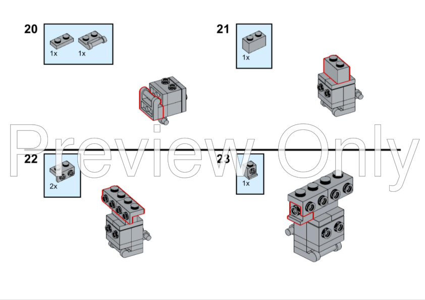 LEGO MOC-236090 Box Bot by Computer_073 | Rebrickable - Build with LEGO