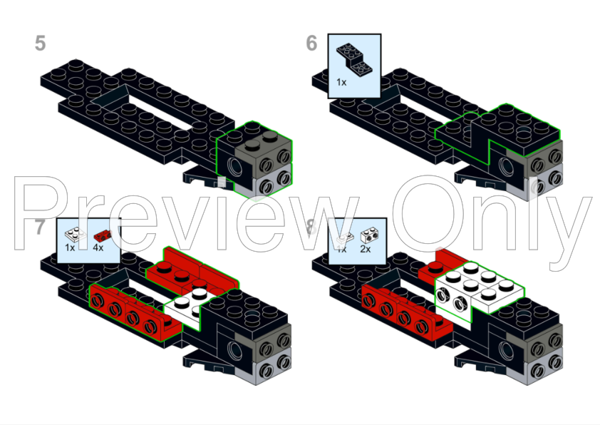 LEGO MOC-236110 Icons of Formula 1 by dean-l | Rebrickable - Build with ...