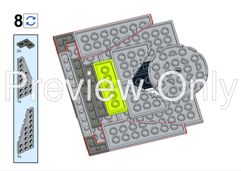 LEGO MOC Imperial gonzati-class cruiser by Ewok | Rebrickable - Build ...