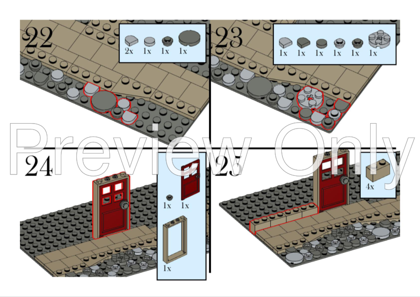 LEGO MOC Knockturn Alley: Beard Trimming & Chimney Sweep Elf by ...