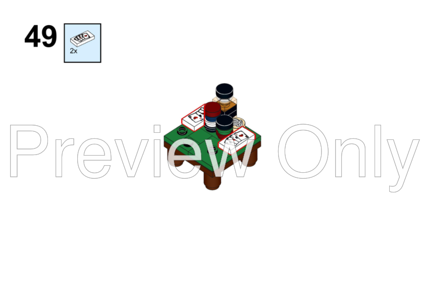 LEGO MOC Corner Barber Shop by Brick Kaiser | Rebrickable - Build with LEGO