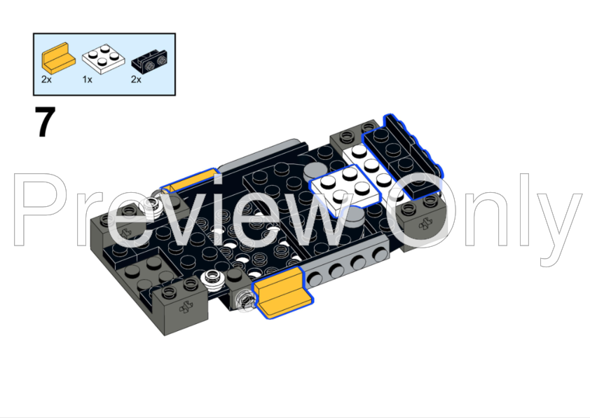 LEGO MOC 77239 Lancer EVO 6 by KMPMOCS | Rebrickable - Build with LEGO