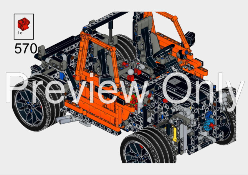 LEGO MOC Mercedes G63 AMG Cabrio (MOD 42177) by Furchtis | Rebrickable ...