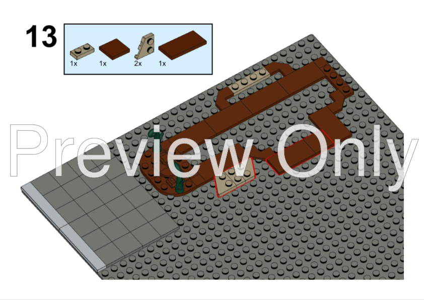 LEGO MOC Modular display for set 31167 - Haunted Mansion (Open mode) by ...