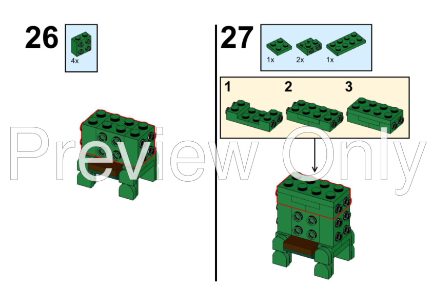 LEGO MOC-236553 H. P. Lovecraft - Cthulhu-figurine by The(Brick ...