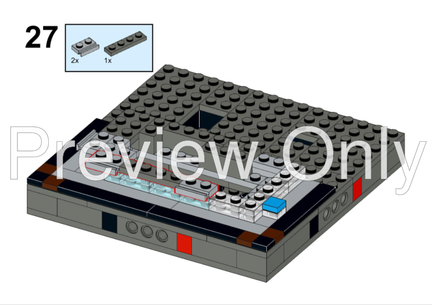 LEGO MOC 2 Shell Plaza by iambriguy | Rebrickable - Build with LEGO