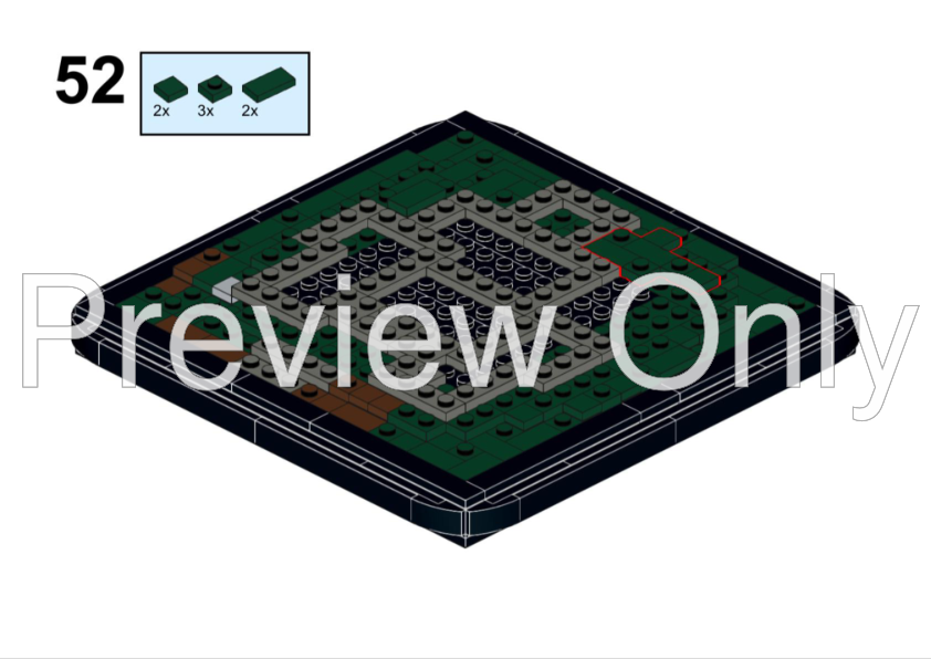 LEGO MOC Castle Micro - Medieval Castle in Microscale by ...