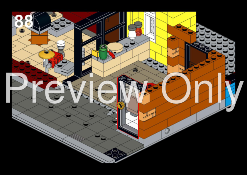 LEGO MOC Pizza Restaurant and Music Store - Jazz Club (10312) alternate ...