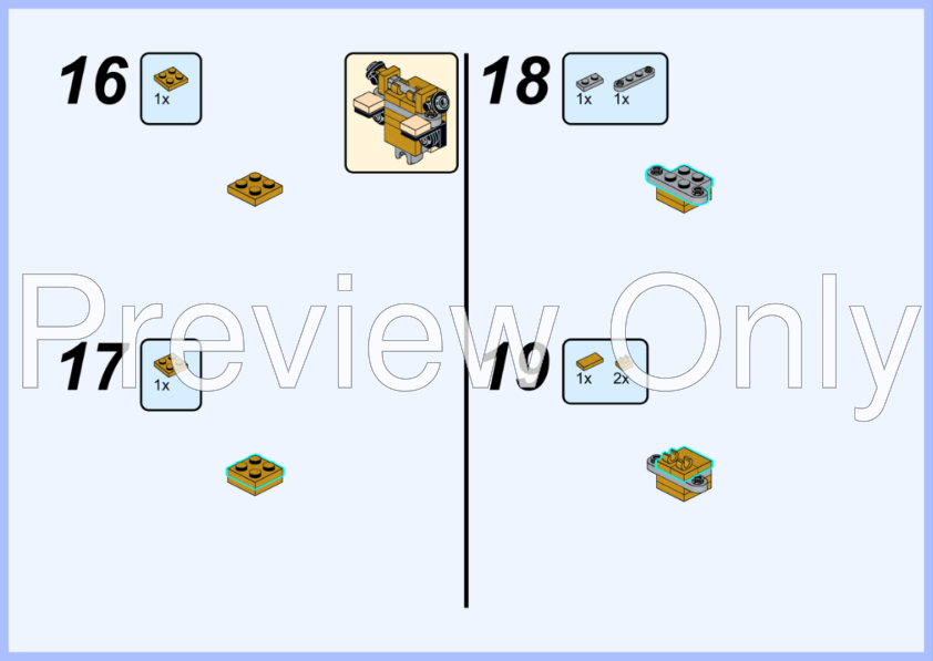 LEGO MOC Italian CV-33 Tankette (1/16 Scale) by lavishlump ...