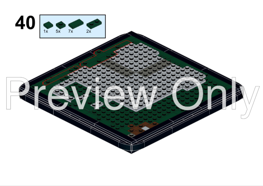 LEGO MOC Fort Micro - A Medieval Castle Diorama in Microscale by ...