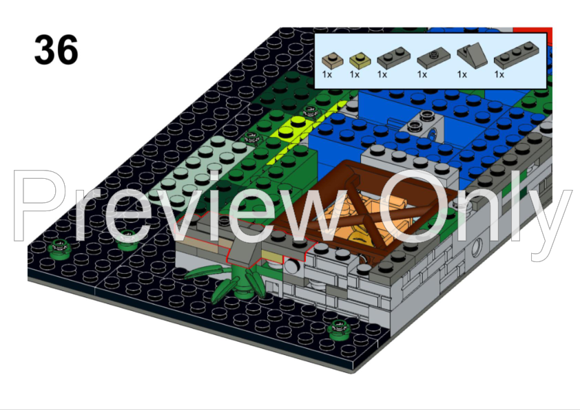 LEGO MOC Ninjago Connection section one by Jellowbricks | Rebrickable ...