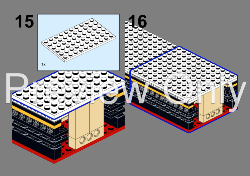 LEGO MOC RMMV Oceanic by BasicBuilder23 | Rebrickable - Build with LEGO
