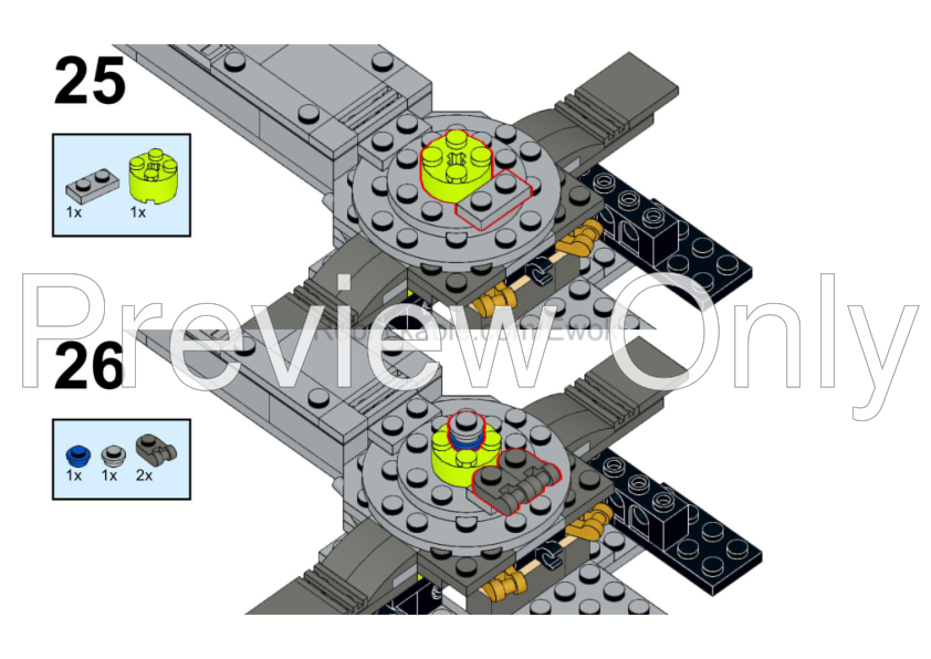 LEGO MOC MOC - 75375 Milenium Falcon alternate builds 4 pack - bundle ...
