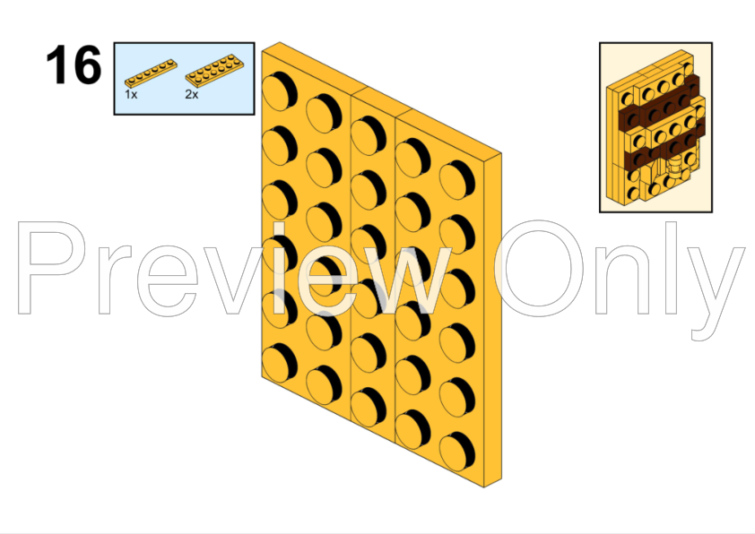 LEGO MOC Pika-chu by KraftyKoopa | Rebrickable - Build with LEGO