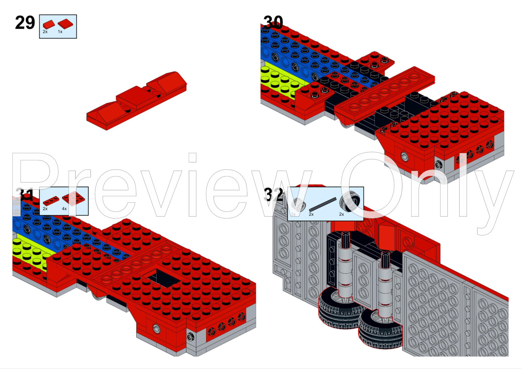 LEGO MOC Fire Department Urban Search and Rescue (USAR) by brickdefense | Rebrickable - Build ...