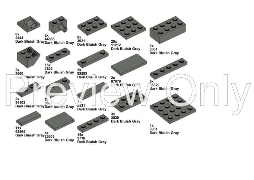 LEGO MOC Object 906 by GreeneBricks | Rebrickable - Build with LEGO