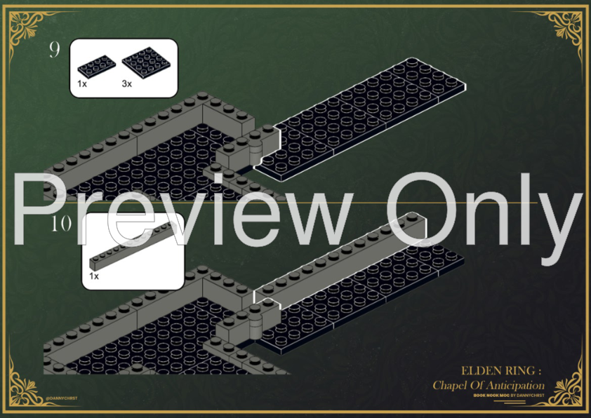 LEGO MOC ELDEN RING : Chapel Of Anticipation" Book Nook by dannychrst ...