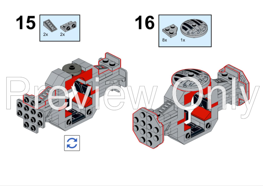 LEGO MOC Twin Ion Engine Fighter (Death Star GWP Scale) by ...
