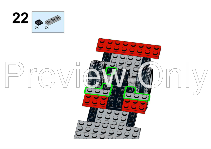 LEGO MOC-237564 Pierce Velocity Tiller Ladder by Silver Ridge ...
