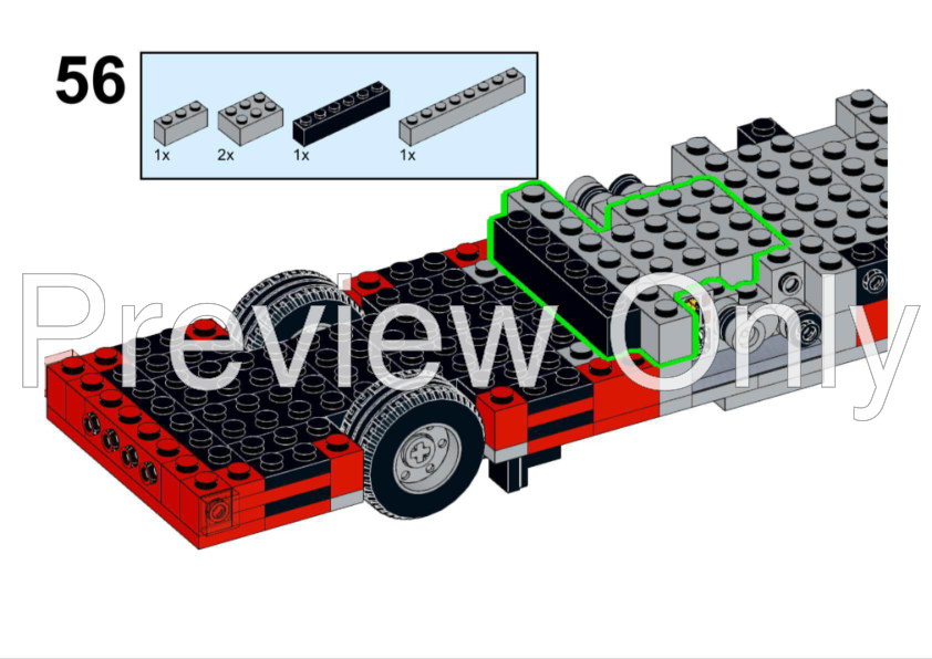 LEGO MOC Pierce Velocity Tiller Ladder by Astrid11 | Rebrickable ...