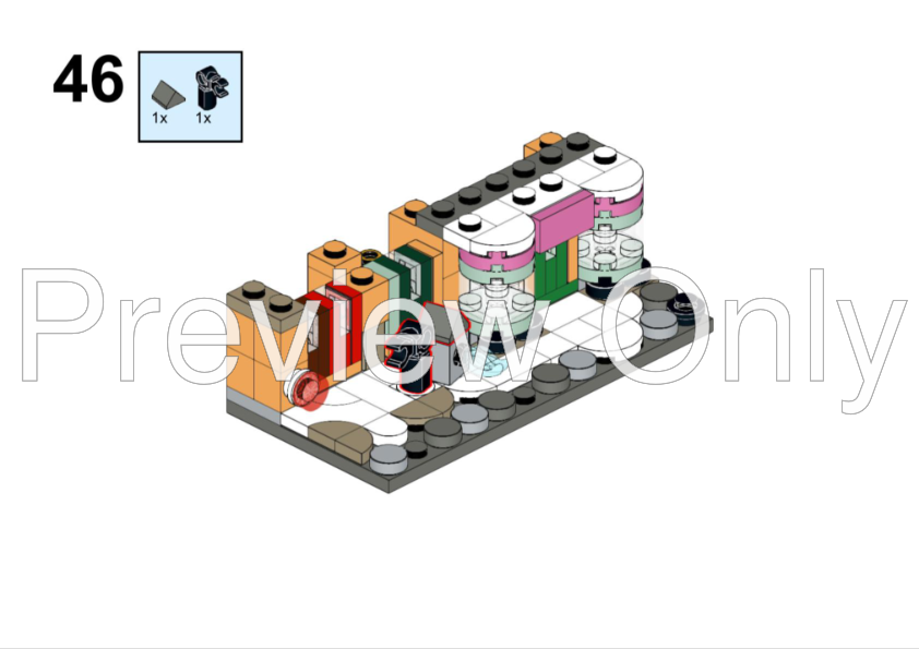 LEGO MOC-237634 Mini HP Hogsmeade Village by christromans | Rebrickable ...